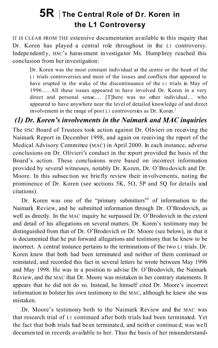 Motherisk crook Gideon Koren now at Ariel University – For Better Science