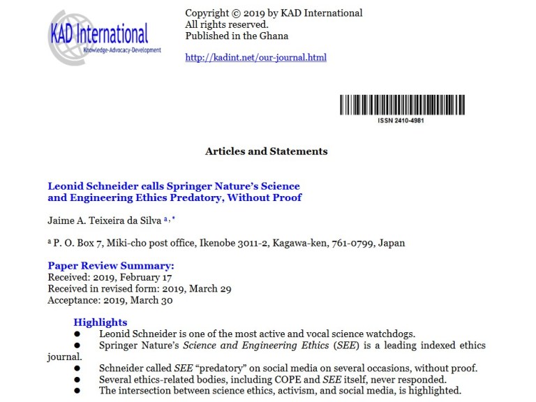 An expert criticism by fraudsters and antivaxxers: the case of PubPeer ...