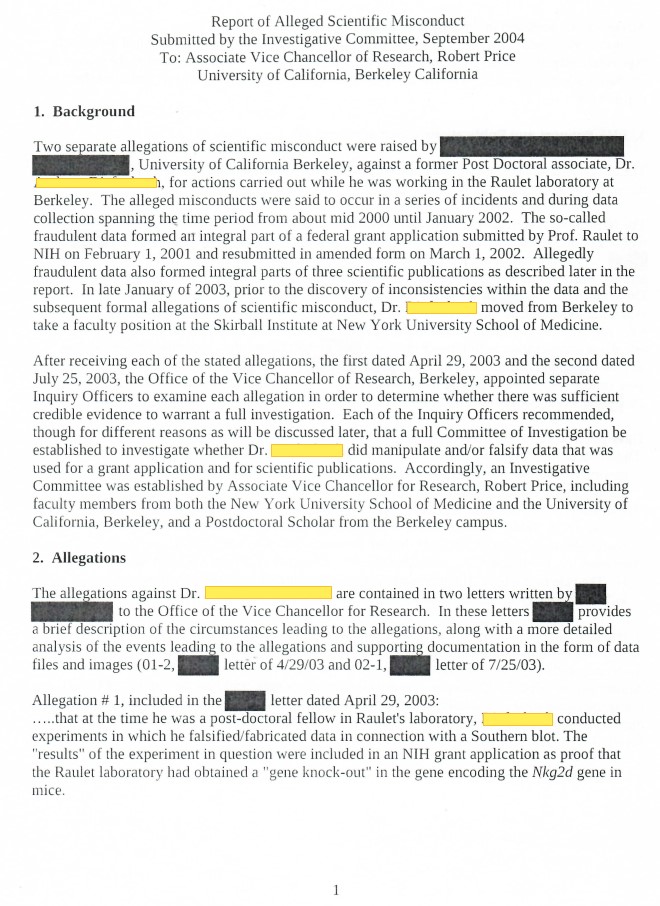 A scientist of integrity and beyond reproach – For Better Science