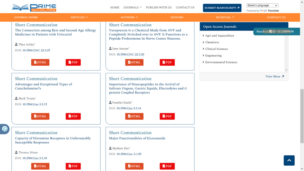 The Pullulating Polyps of OMICS – For Better Science